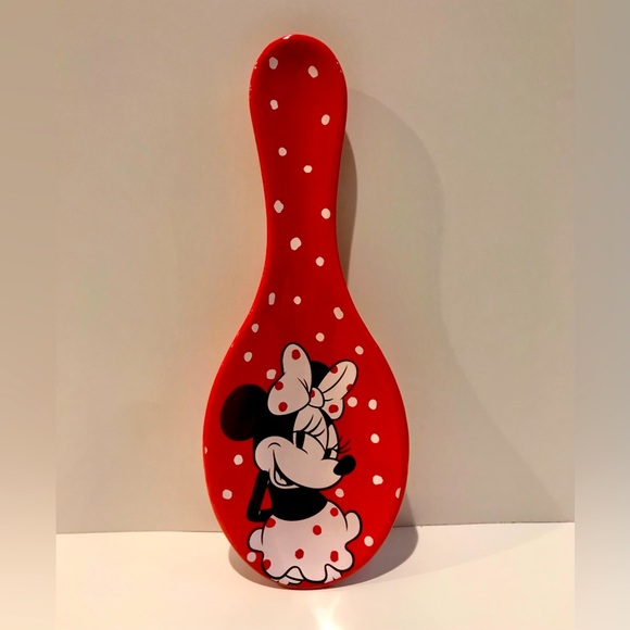Disney | Accents | Disney Minnie Mouse Ceramic Spoon Holder Nwt | Poshmark